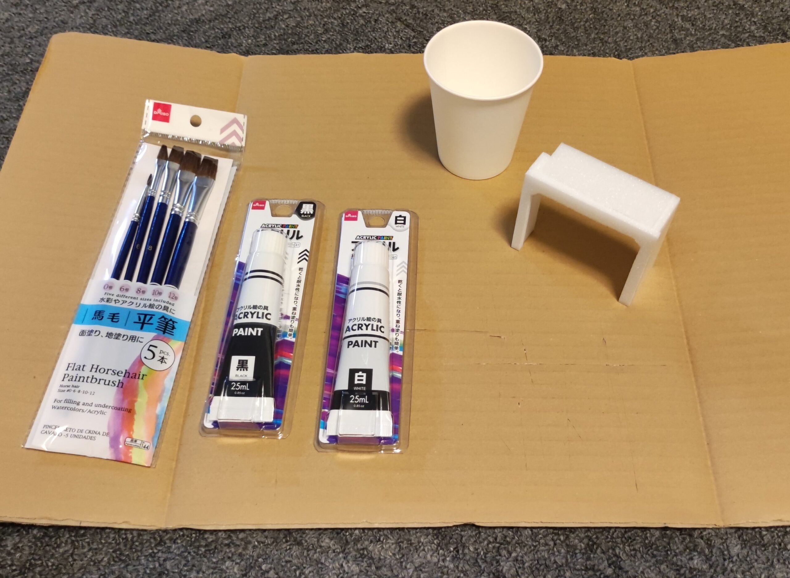 100均のスチレンボードで複線トンネルポータルを作ってみた - YOYAN.ORG