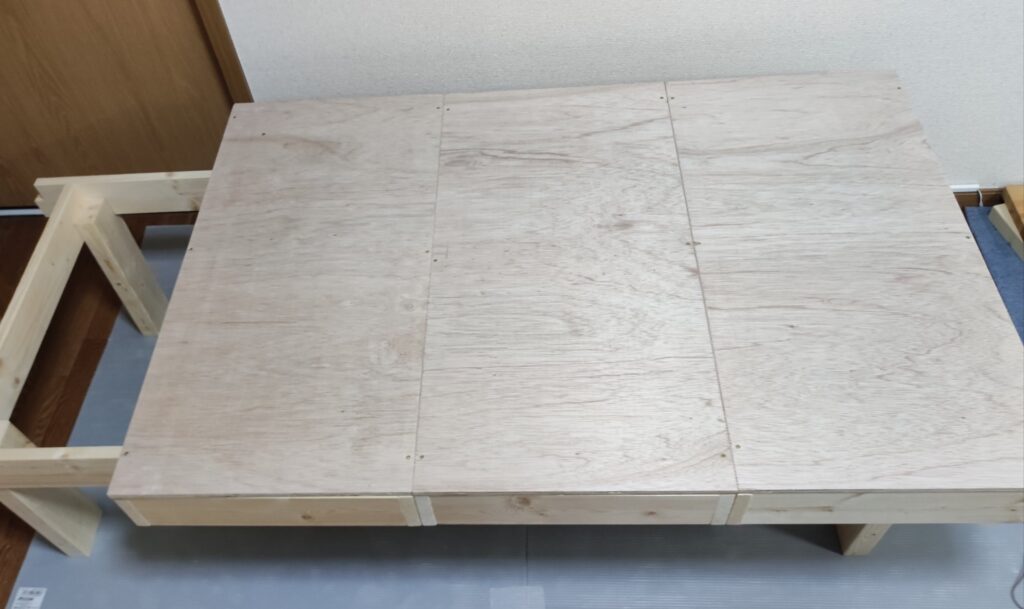 Nゲージ分割式レイアウトボードの脚を作る方法【1×4材と2×4材で自作した】 - YOYAN BLOG