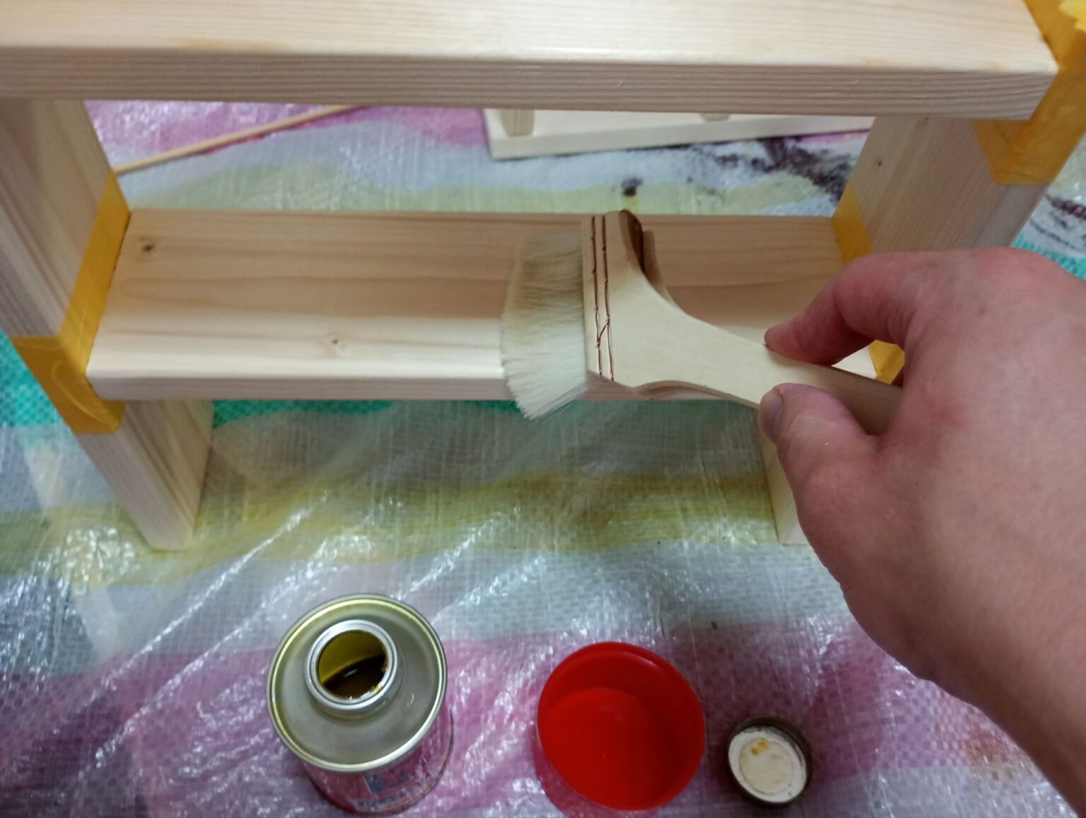 【簡単DIY】スパイスラック（調味料ラック）をワンバイ材で作った - YOYAN BLOG